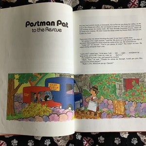 Rare Vintage 1991 'my Favourite Postman Pat Stories' Hardback Book by ...