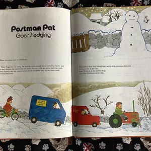 Rare Vintage 1991 'my Favourite Postman Pat Stories' Hardback Book by ...