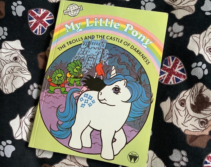 EXTREMELY Rare Vintage 1985 My Little Pony the Trolls and the Castle of ...