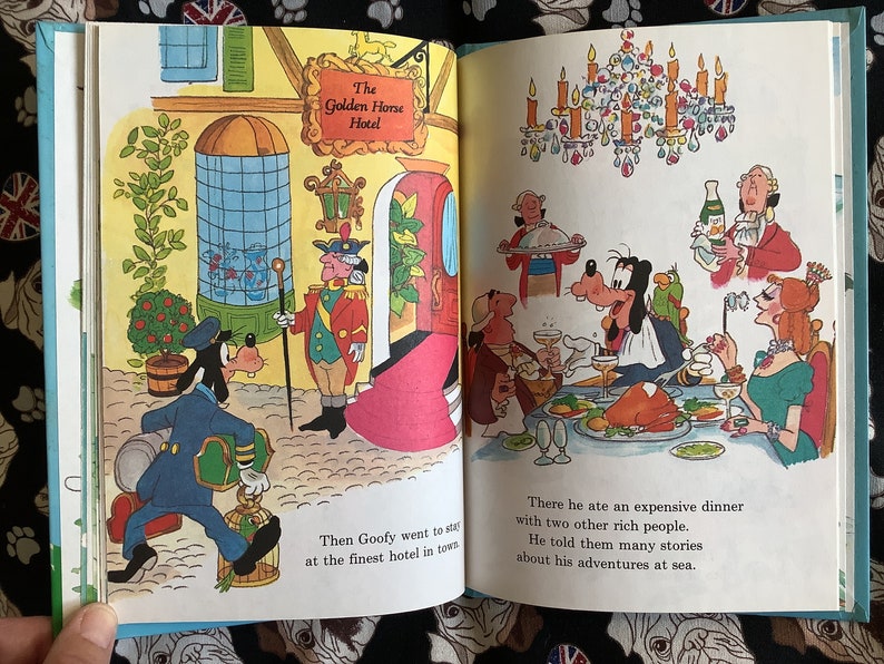 Vintage 1979 'goofy and the Magic Fish' Walt Disney's Wonderful World ...