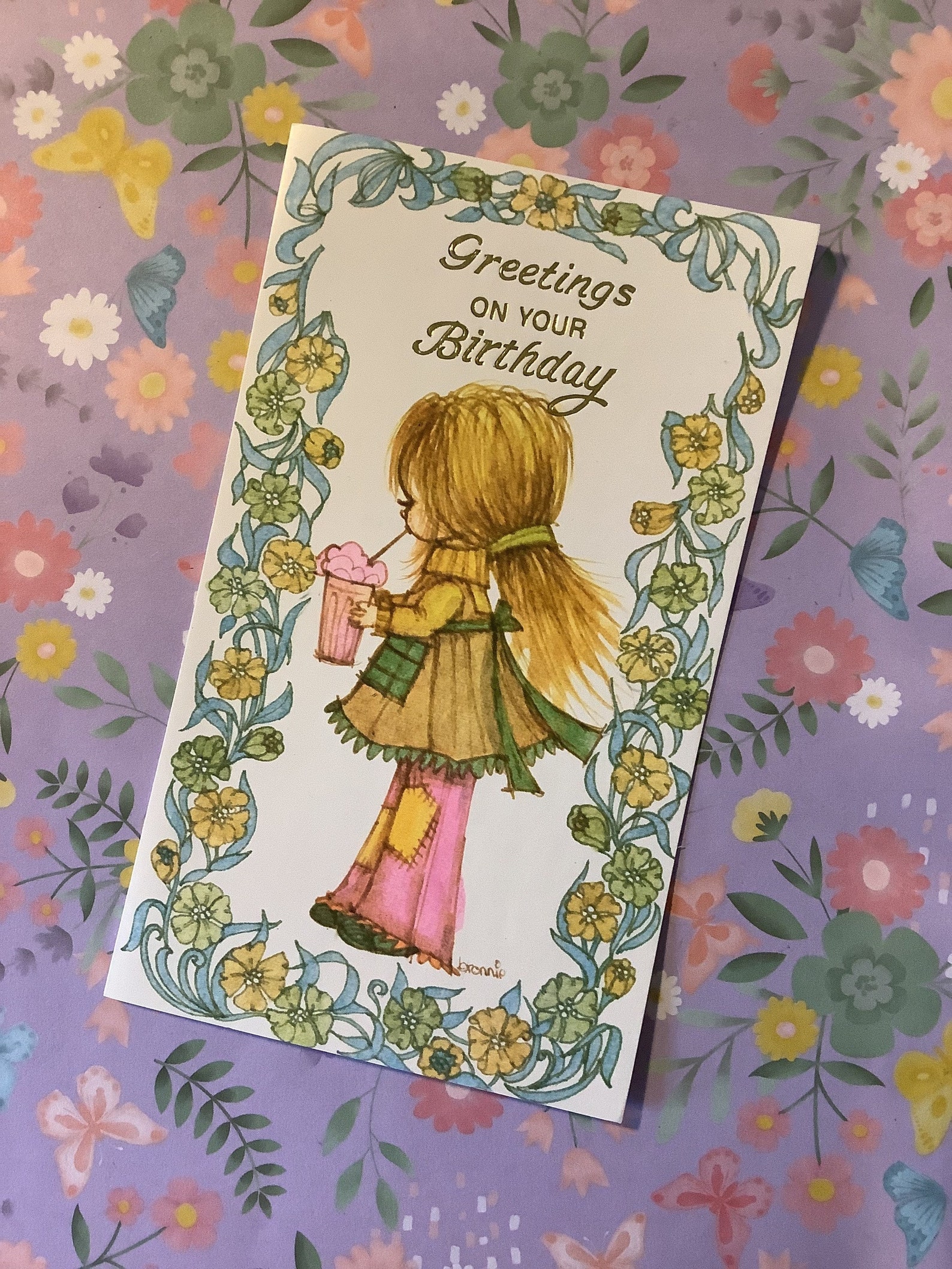 EXTREMELY RARE Retro/vintage Circa 1970s 'greetings on - Etsy