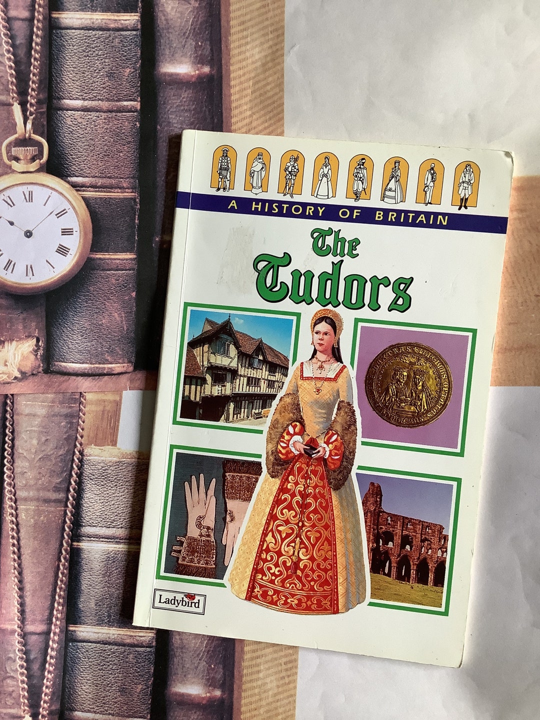 Vintage 1994 'A History of Britain the Tudors' Paperback Ladybird Book ...