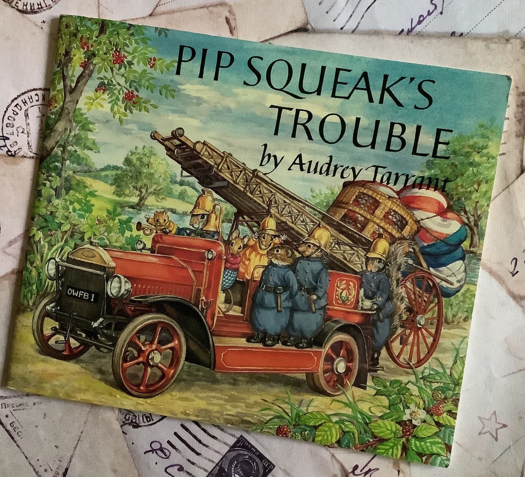 RARE Vintage 1982 'pip Squeak's Trouble' by Audrey Tarrant -paperback ...
