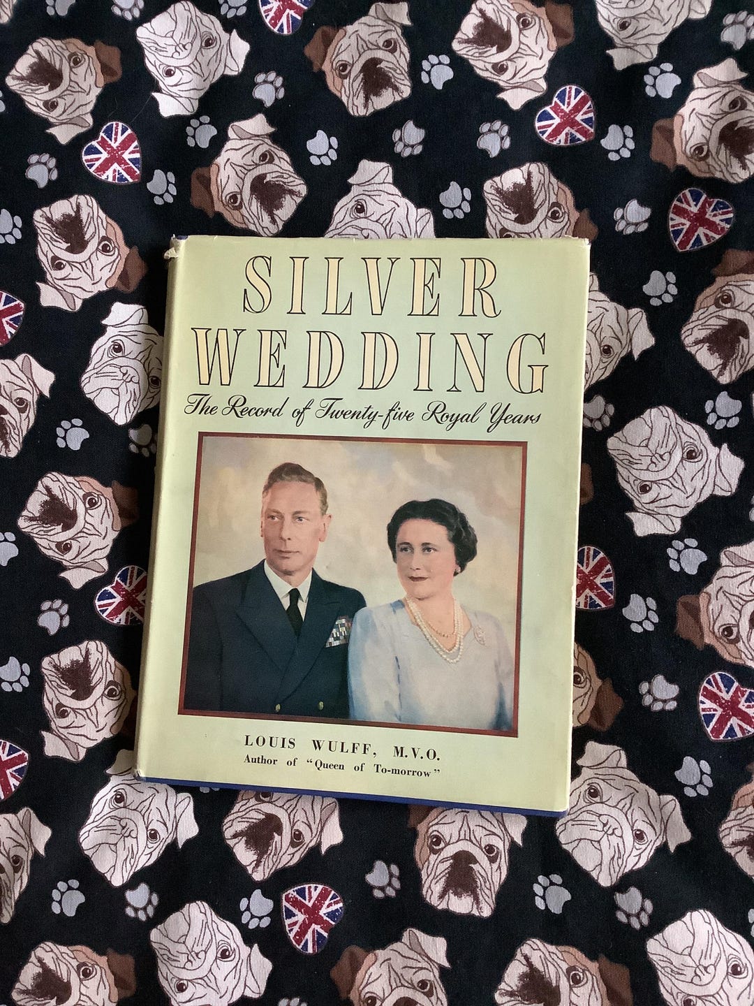 RARE Vintage Circa 1948 'george VI & Queen Elizabeth Silver Wedding ...