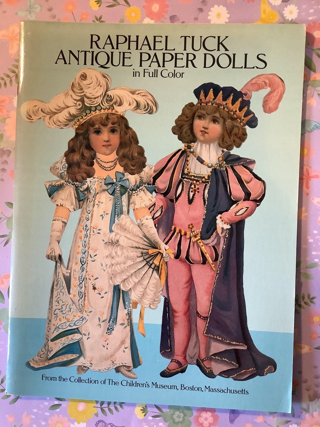 RARE Vintage 1987 'raphael Tuck Antique Paper Dolls' Book - 7 Paper ...