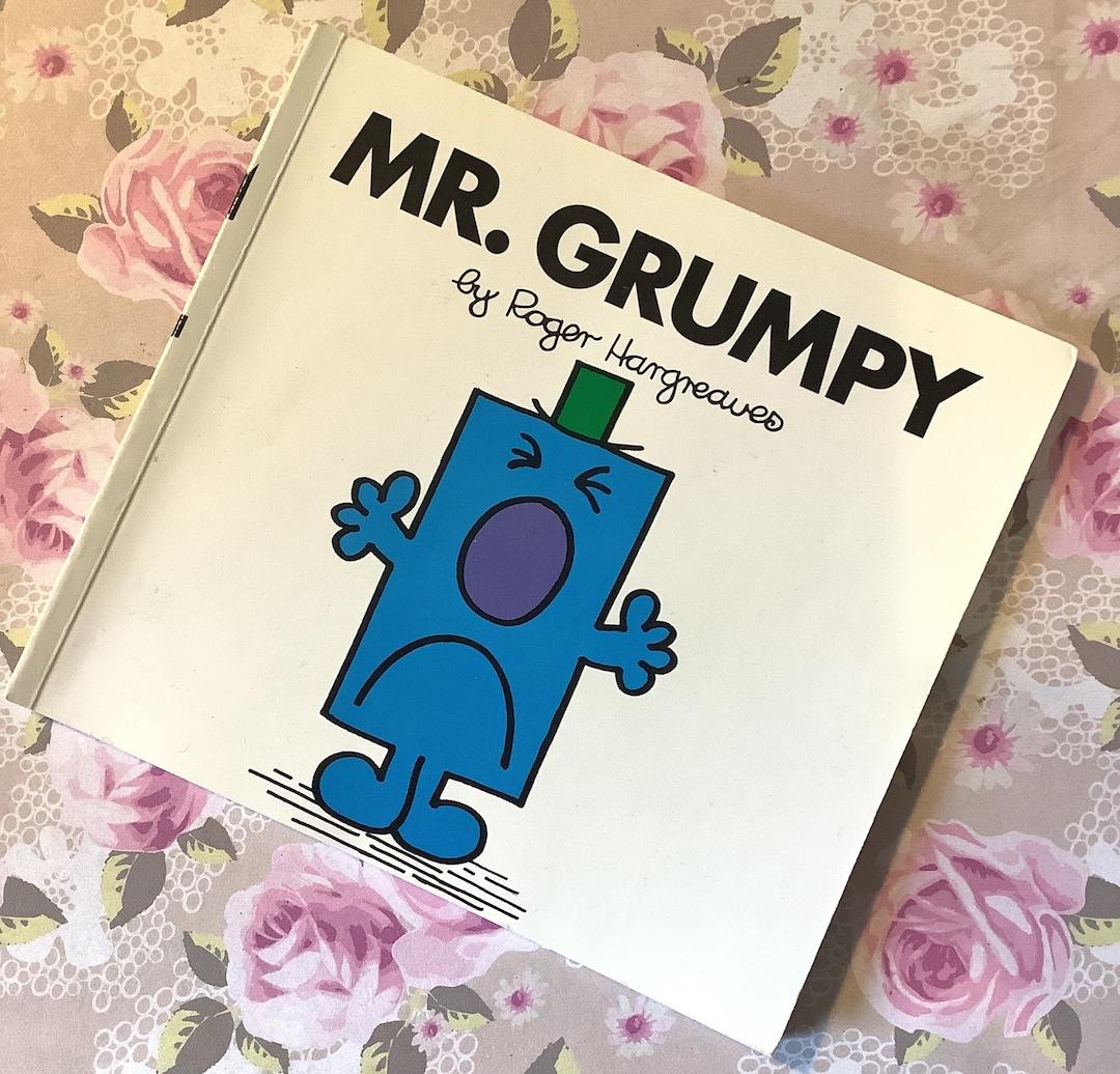 Vintage 1998 the Mr Men 'mr. Grumpy' by Roger Hargreaves in Softback STUNNING Little Picture ...