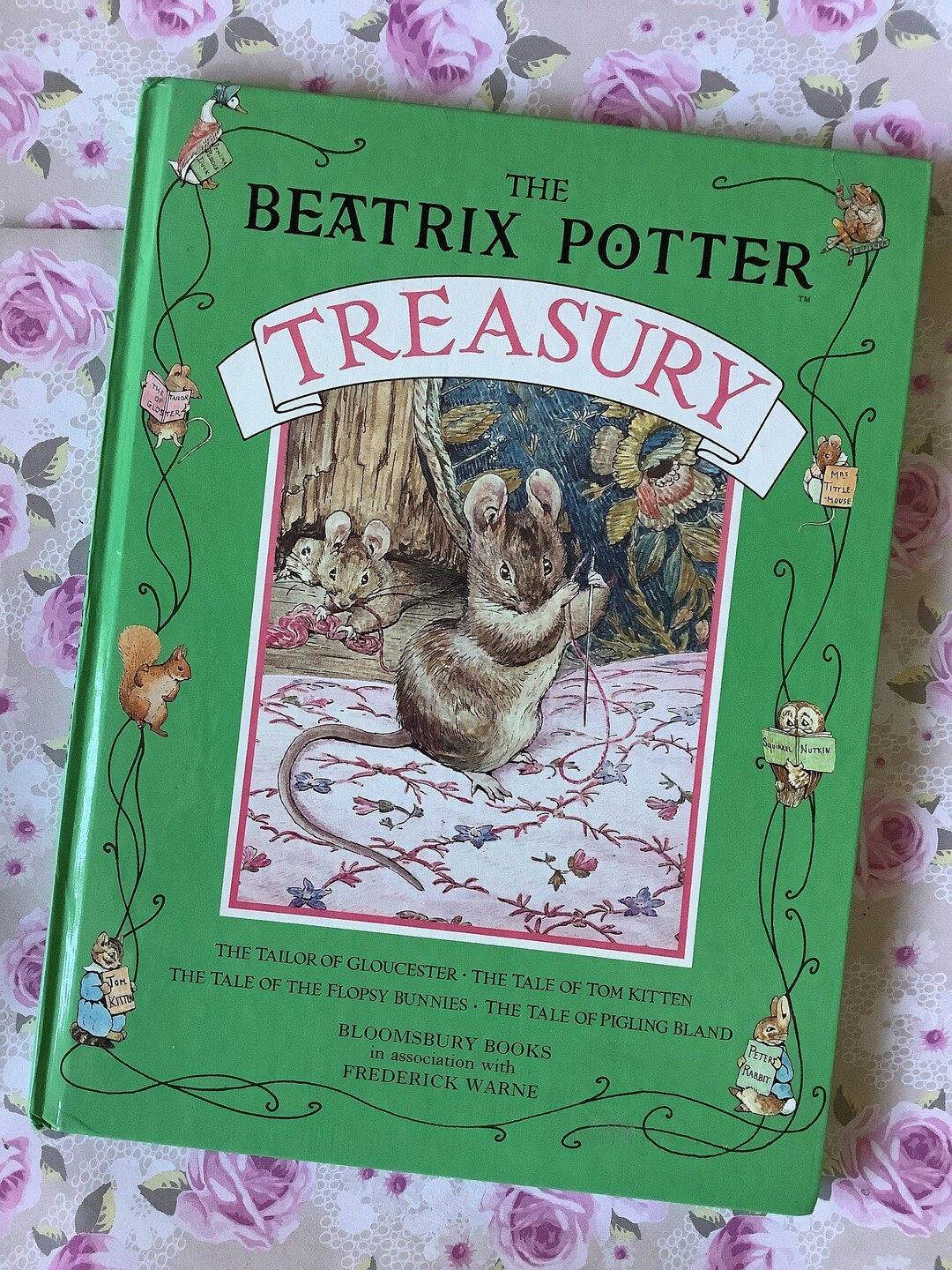 Vintage 1993 'the Beatrix Potter Treasury' in Hardback -collectable ...