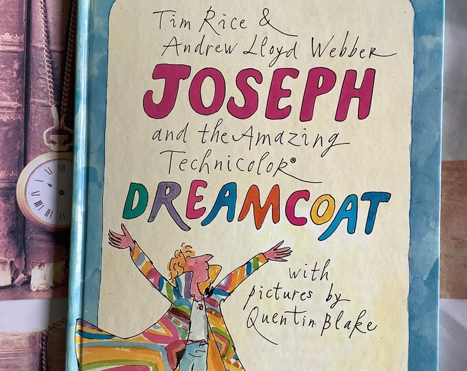 RARE Vintage 1982 Tim Rice & Andrew Lloyd Webber Joseph and the Amazing ...