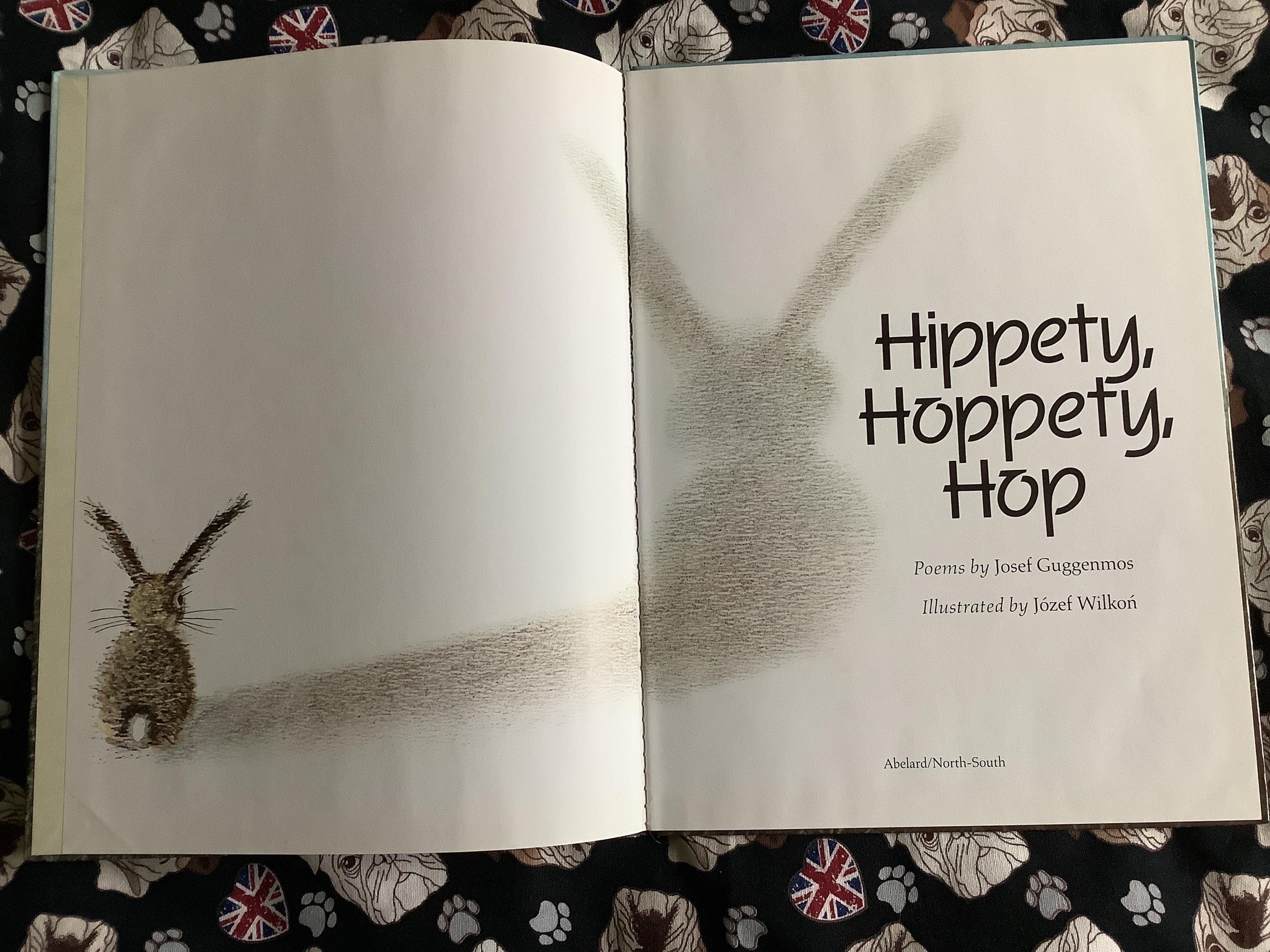 VERY RARE Vintage 1985 Children's Book 'hippety, Hopperty, Hop' in ...