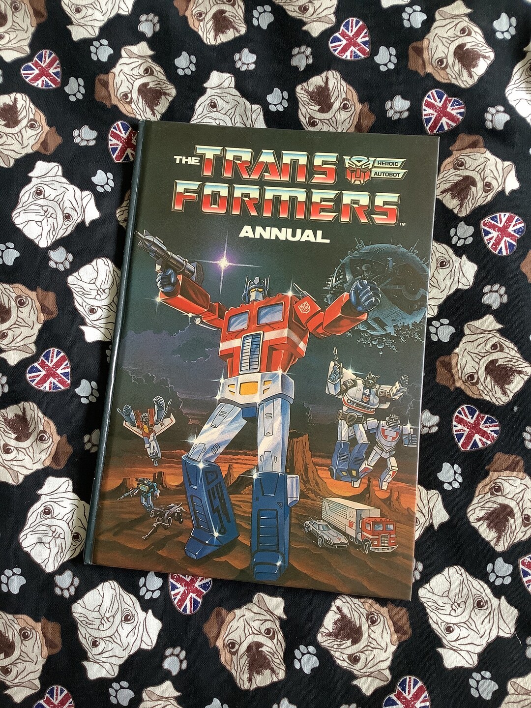 Vintage 1986 'the Transformers Annual' Hardback Book TV Nostalgia 1986 ...