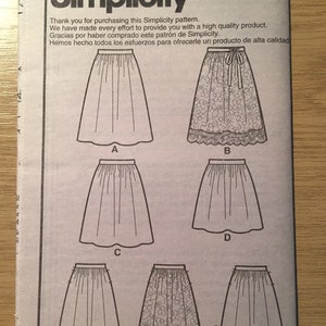 Uncut 2017 Simplicity Sewing Pattern No K8176 for Four Styles of Misses ...