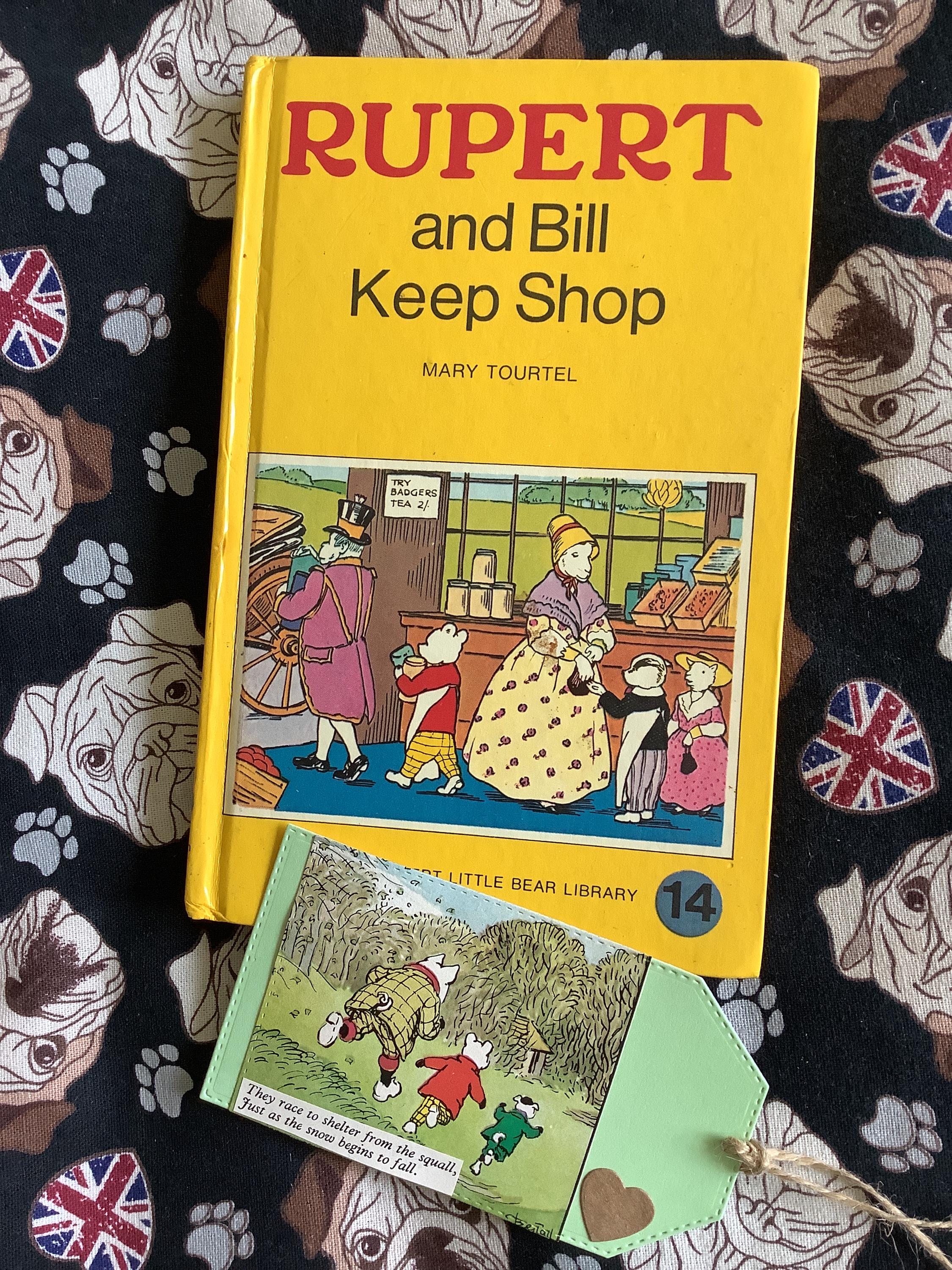 Vintage Circa 1970s Children's Book No 14 'rupert and Bill Keep Shop ...