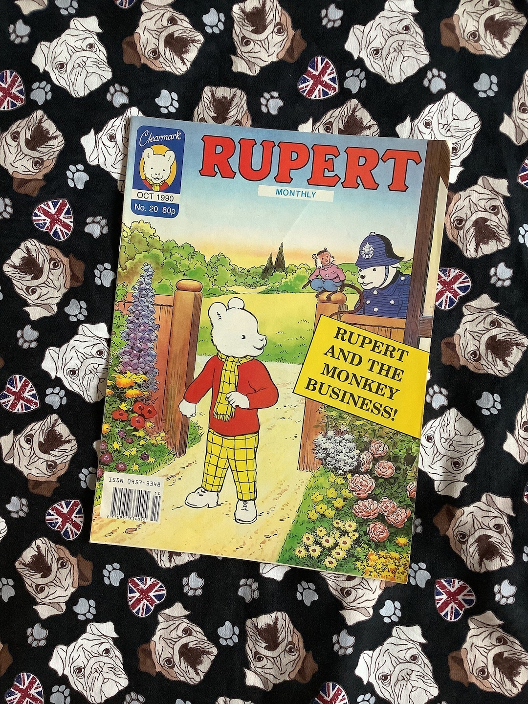 Rare Vintage October 1990 'rupert' Monthly Celebrity Comic - Comic ...