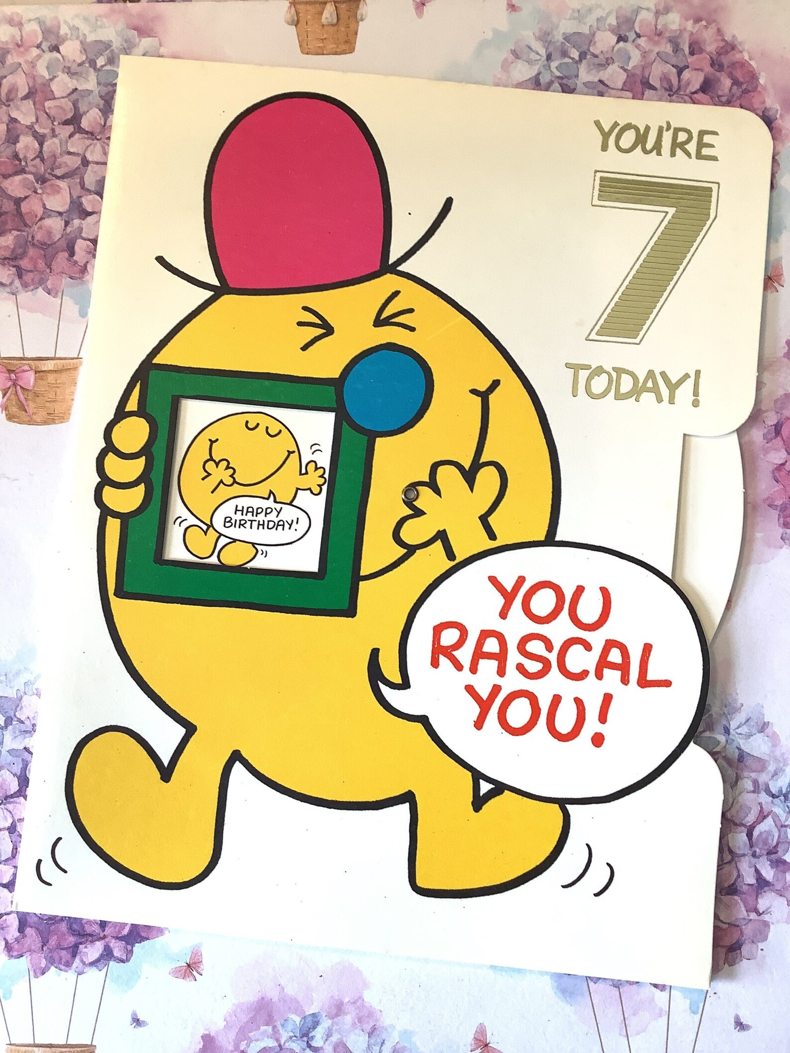 RARE Vintage 1978 Large Original Mr Men 'mr Mischief' - Etsy UK