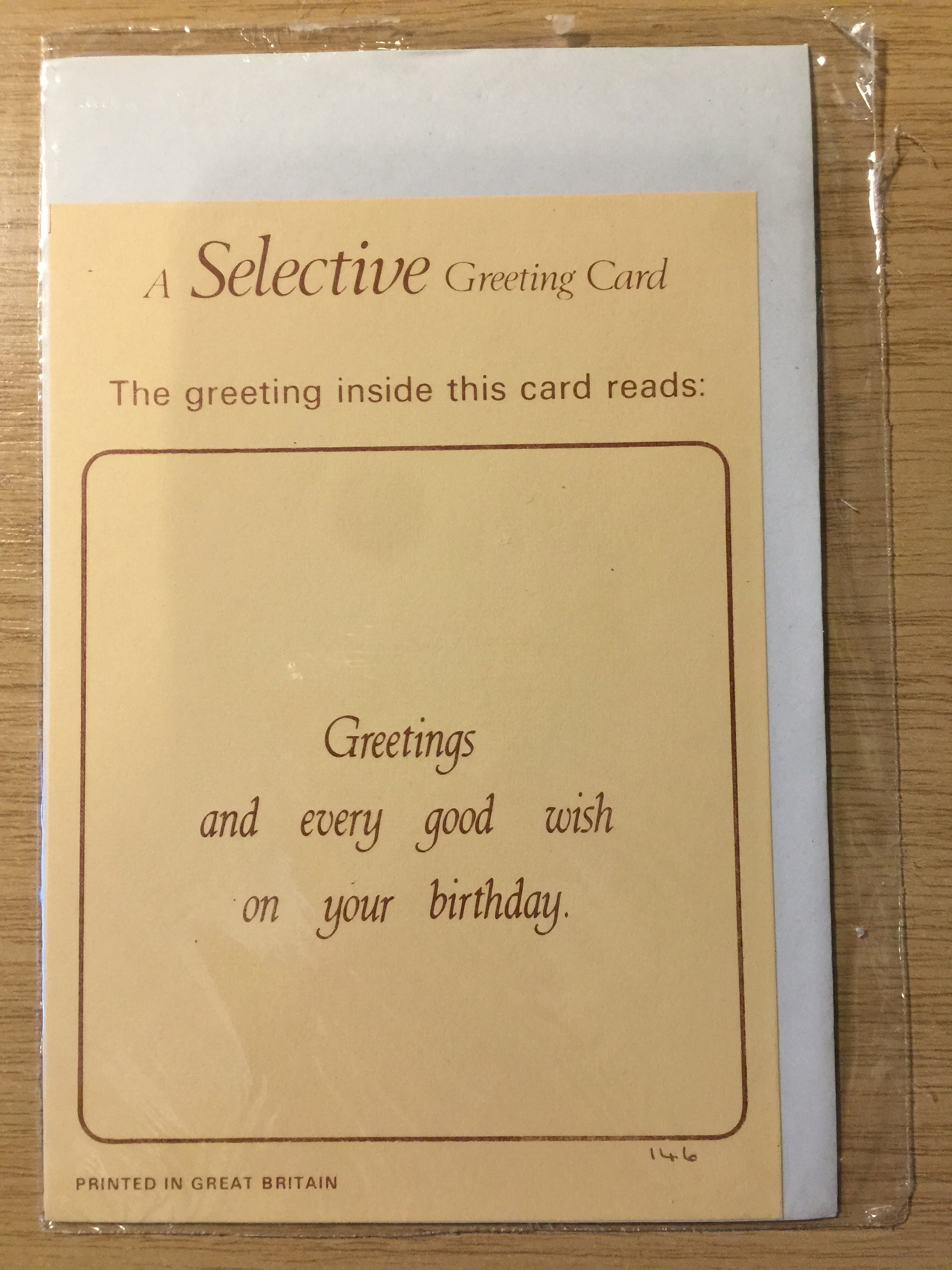 RARE & Unusual Vintage 1970s 'birthday Greetings' Card - Fun, Retro ...