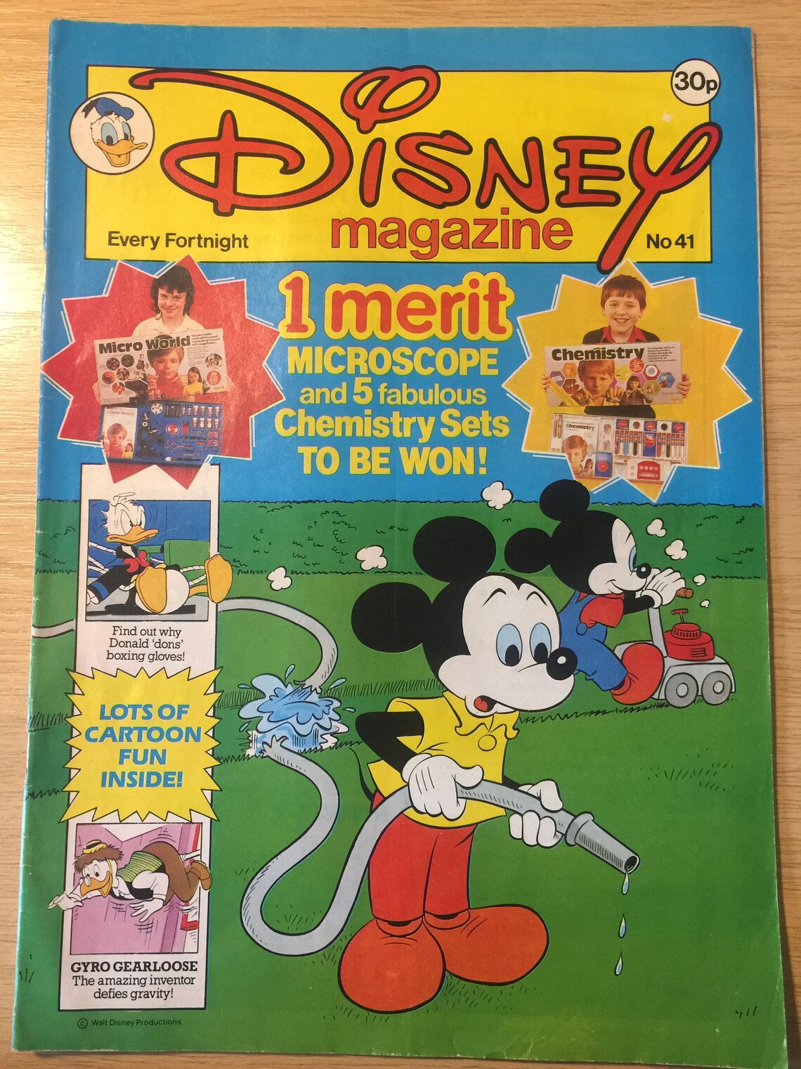 Rare Vintage From 1985 'Disney Magazine' No 41 | Etsy