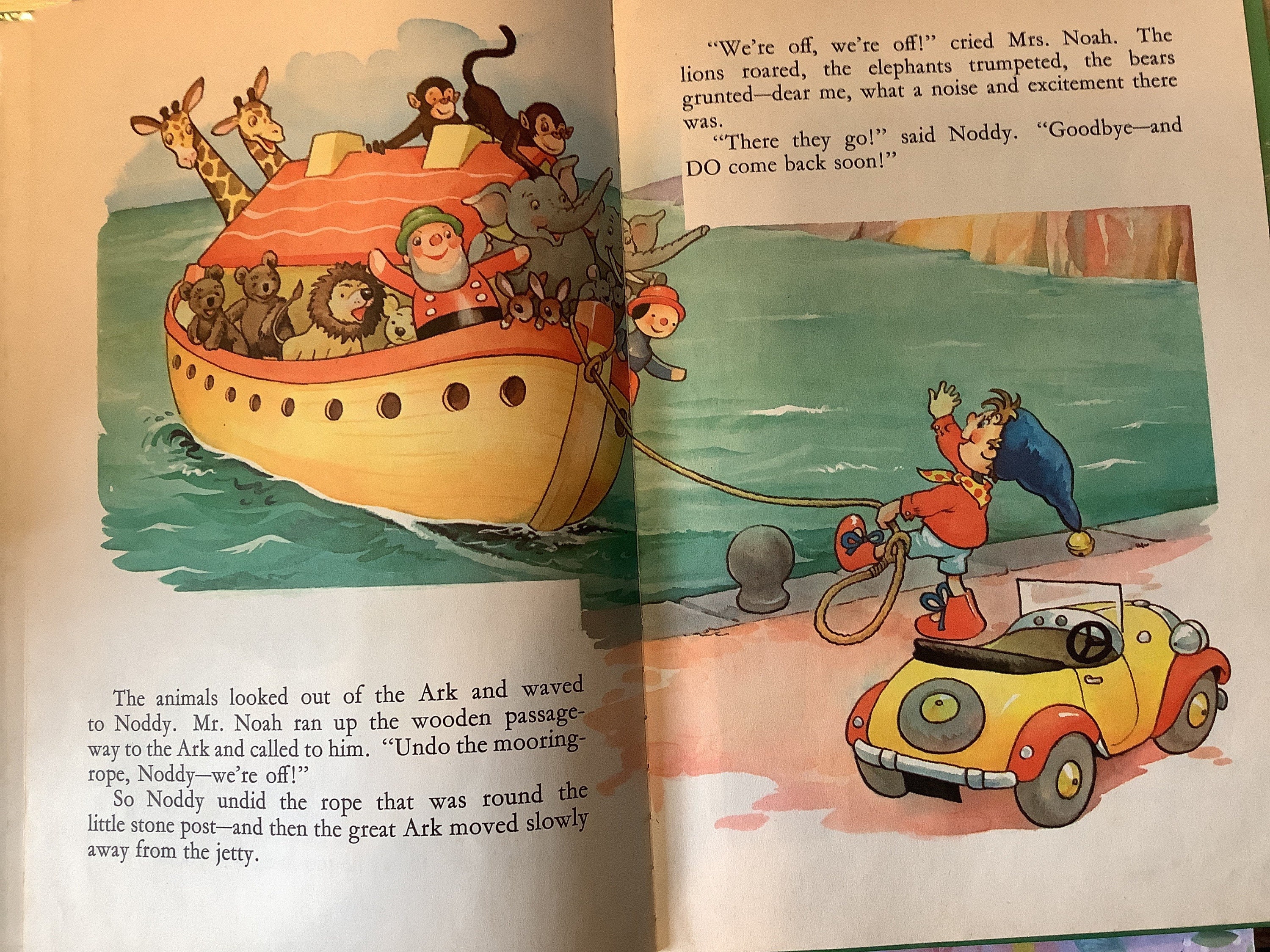 RARE Vintage Circa 1967 'noddy and the Noah's Ark - Etsy UK