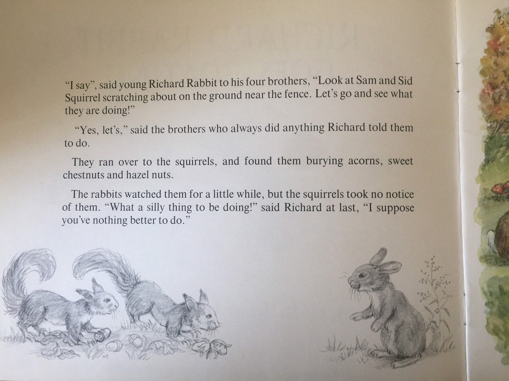 RARE Vintage 1978 'richard Rabbit Goes Boating' by | Etsy