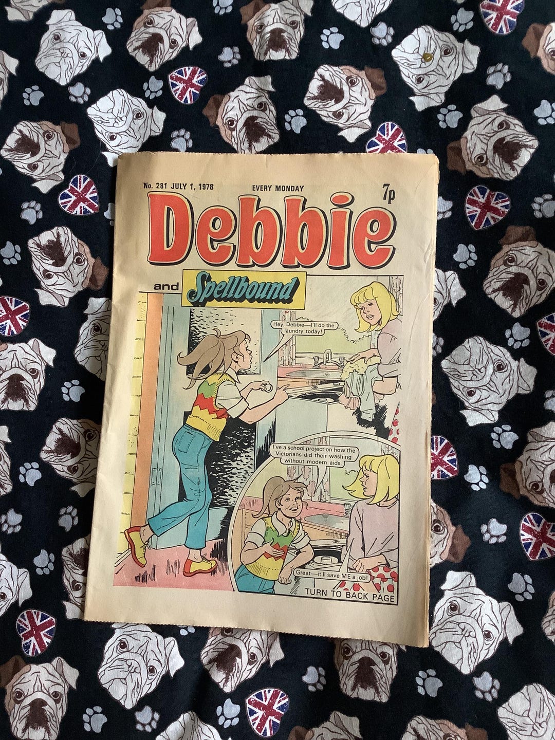 Rare Vintage July 1 1978 'debbie and Spellbound' Comic comic Strip ...