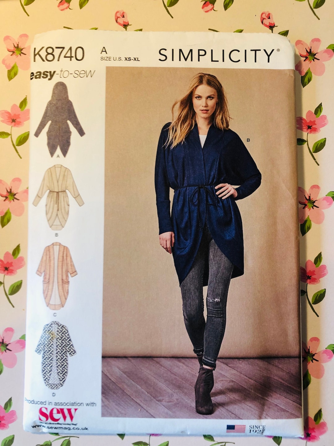 Uncut 2020 Simplicity 'easy to Sew' Sewing Pattern K8740 for Misses ...