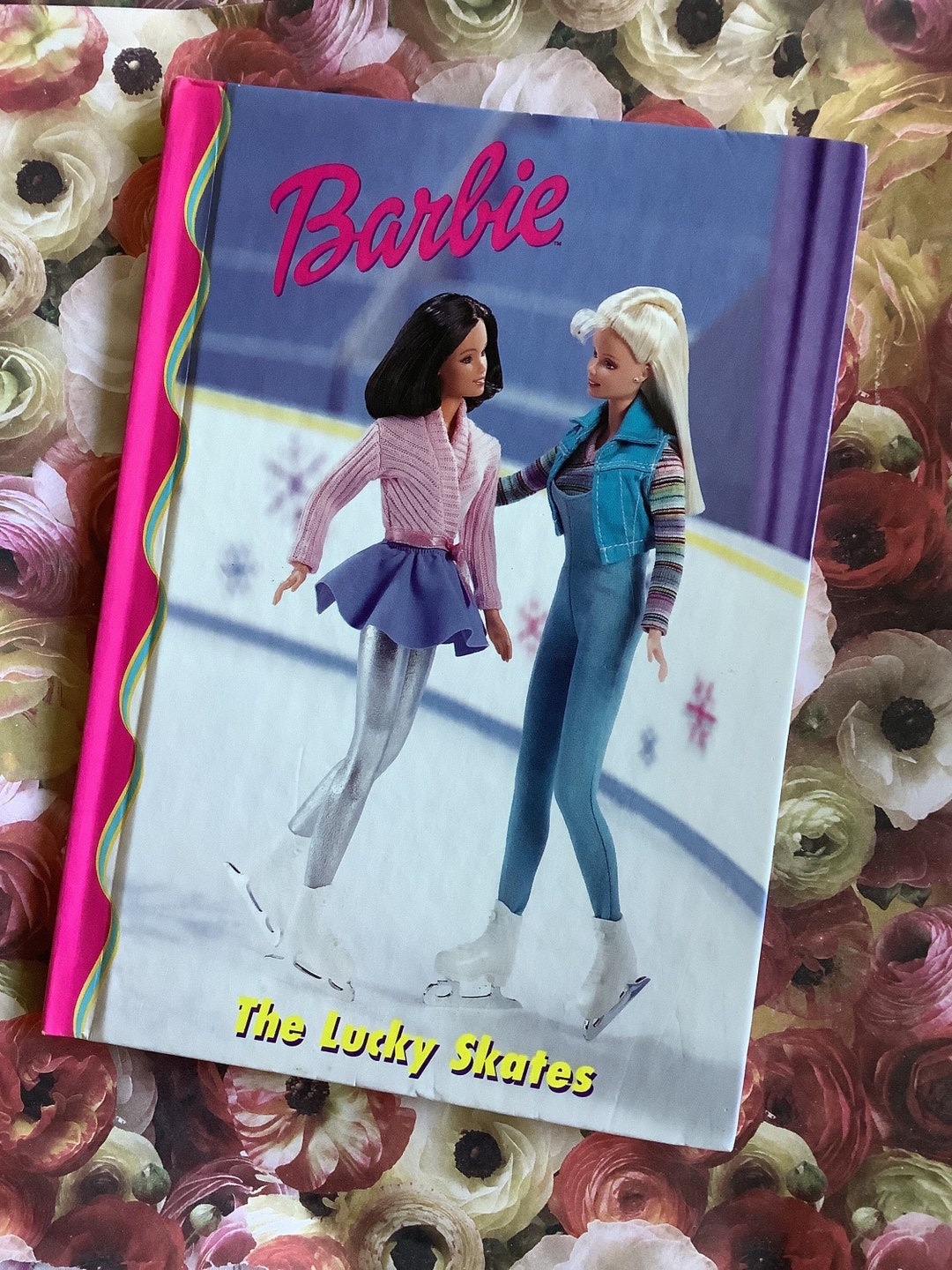 Vintage 1998 'barbie - ‘the Lucky Skates’ Hardback Book by Grolier ...