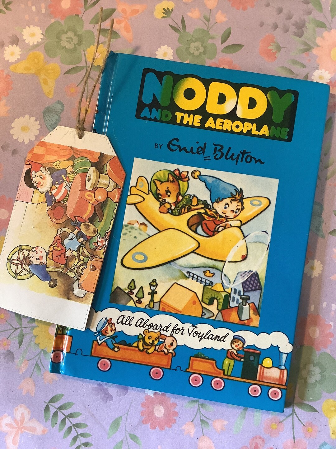 1986 Vintage Children's Book 'noddy and the Aeroplane' by Enid Blyton ...