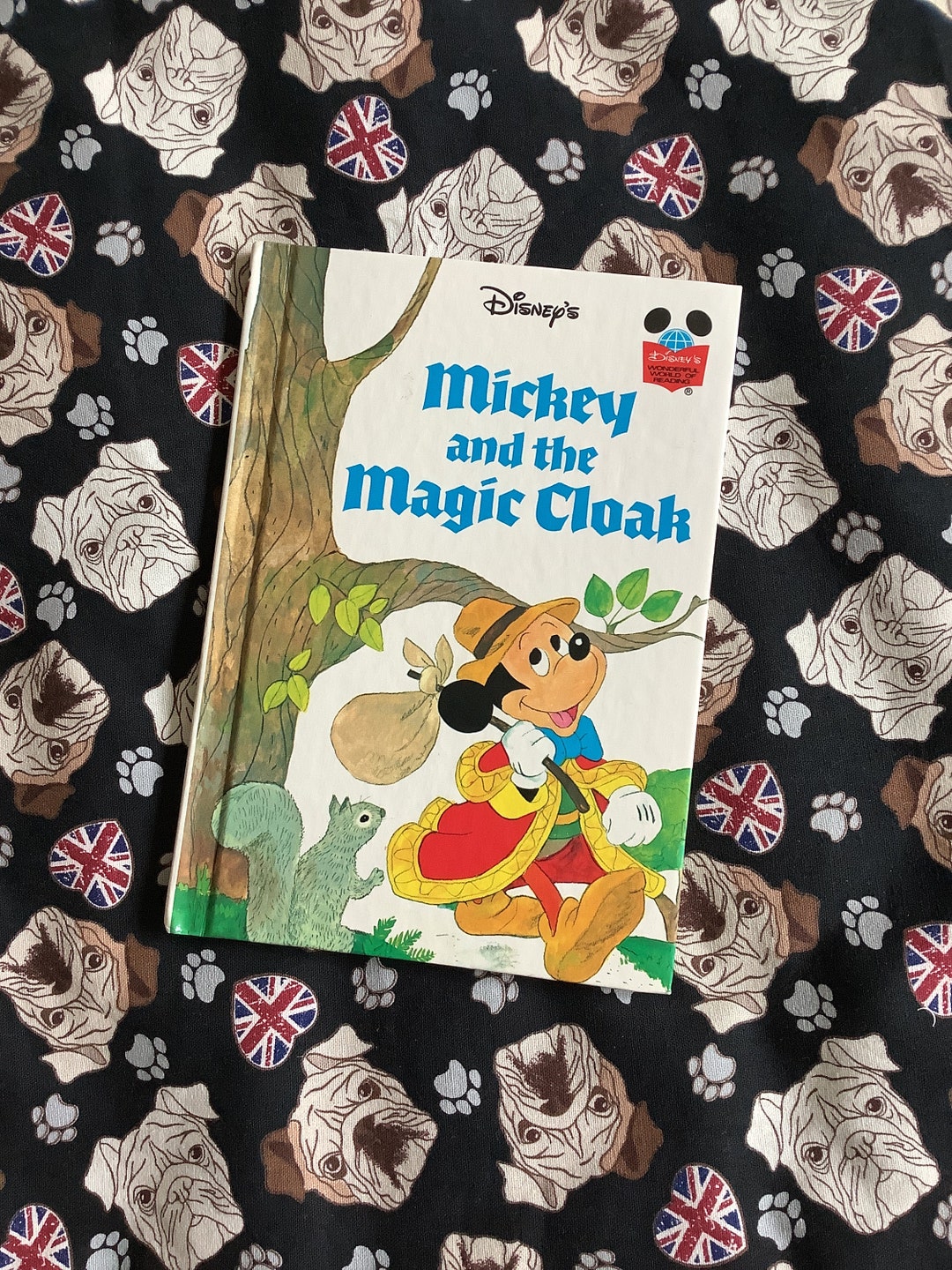 RARE Vintage 1975 Walt Disney's 'mickey and the Magic Cloak' Hardback ...