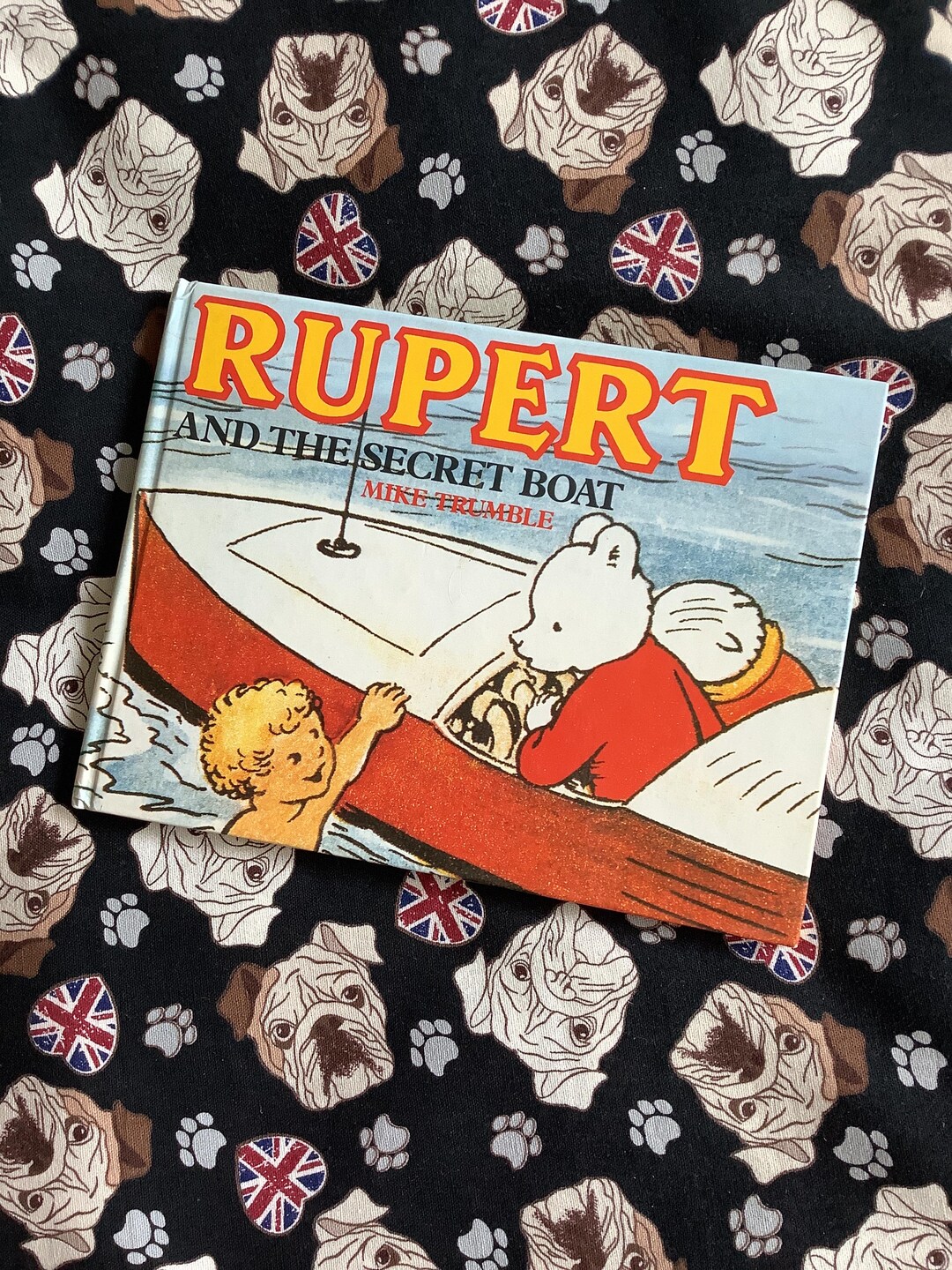 1989 Vintage Children's Book 'rupert and the Secret Boat' in Hardback ...