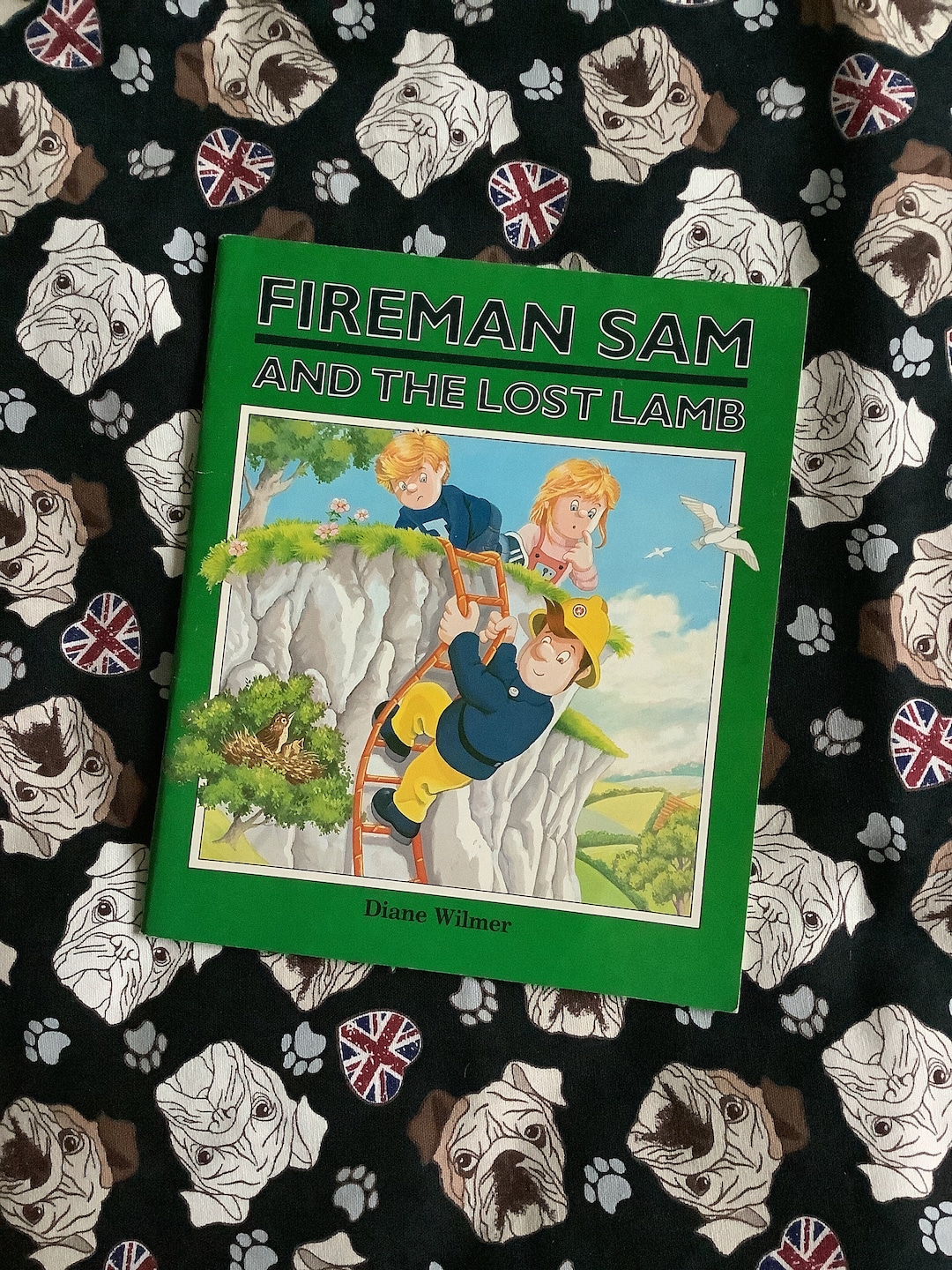 Vintage 1988 'fireman Sam and the Lost Lamb' Book in Paperback by Diane ...