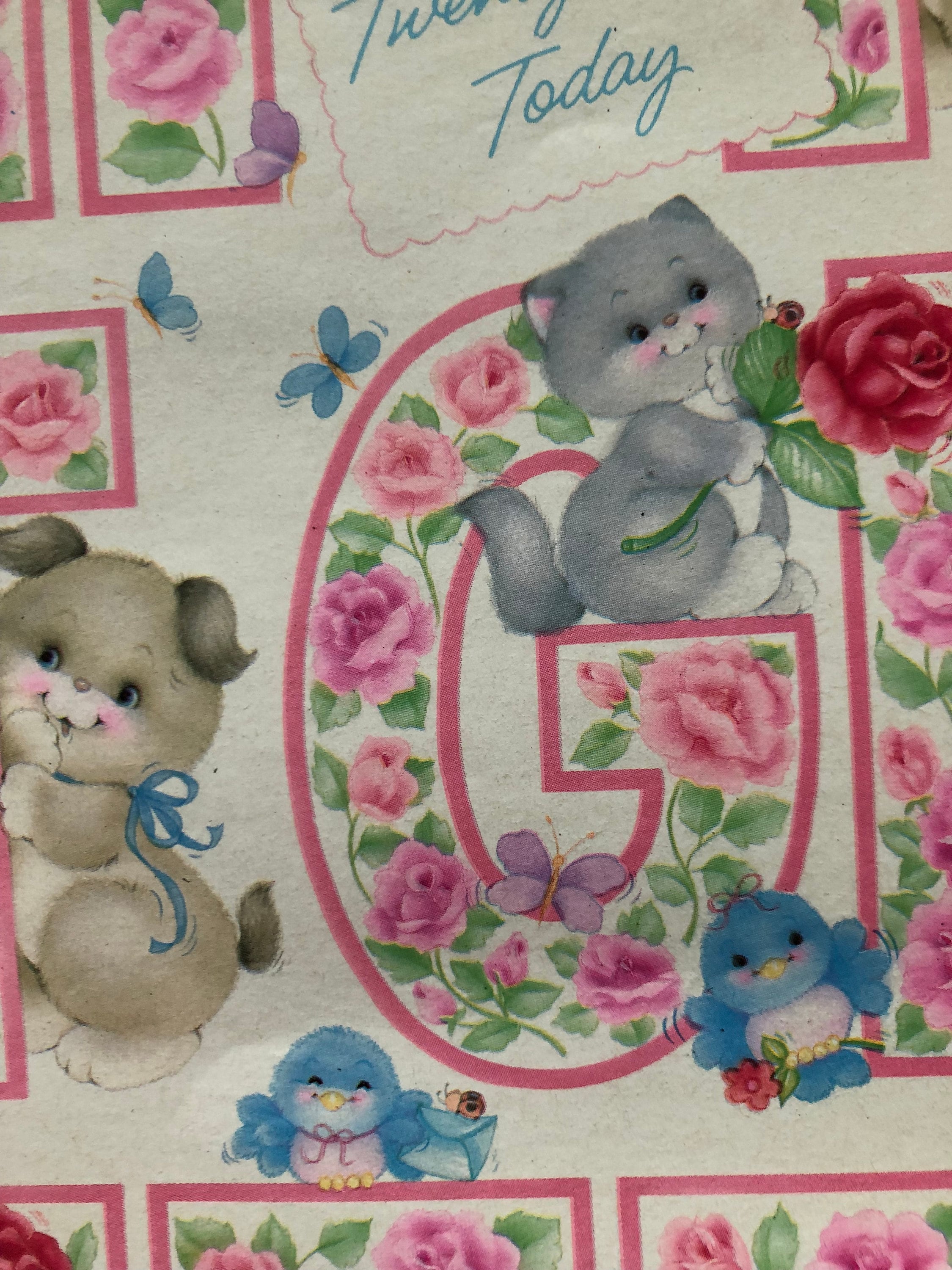 EXTREMELY Rare Vintage Circa 1970s 'twenty-one Today' Gift Wrap With ...