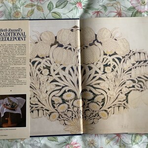STUNNING Vintage 1992 First Edition ‘beth Russell's Needlepoint ...