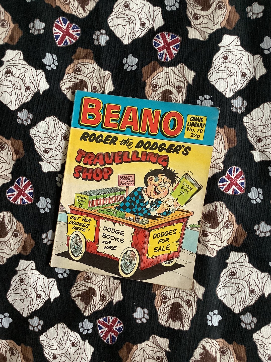 Rare Vintage From 1985 'beano Rodger the Dodgers Travelling Shop' Mini ...