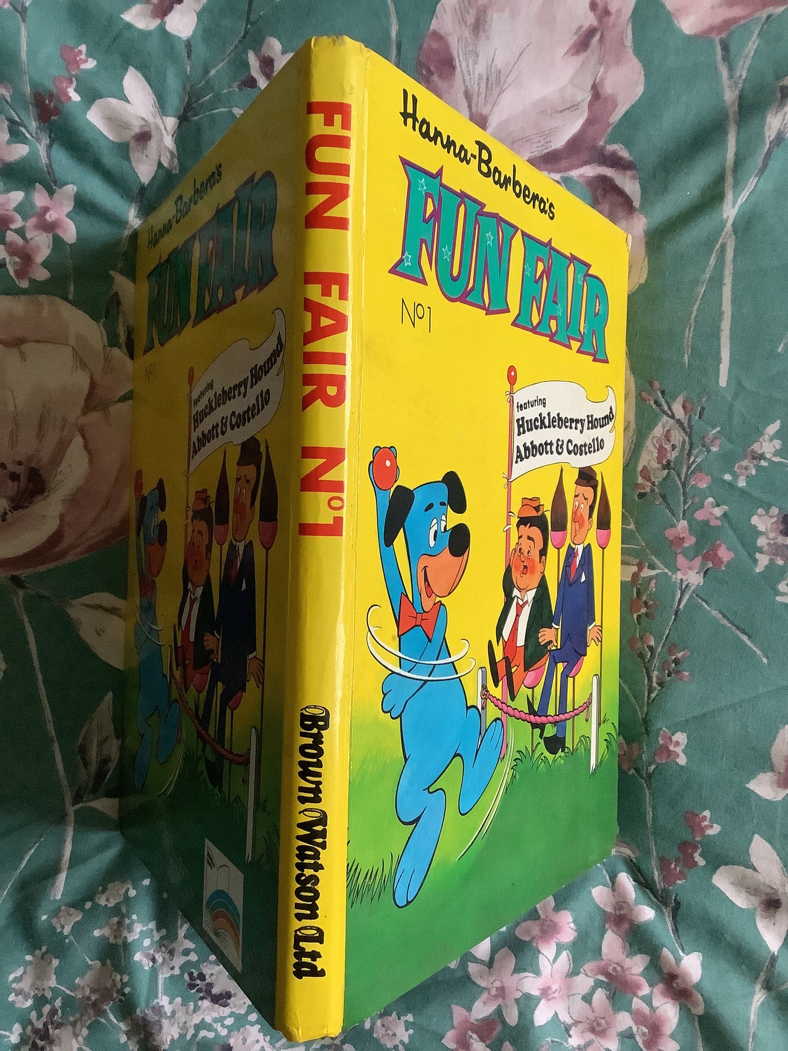 RARE Vintage 1972 Hanna Barbera's 'fun Fair No 1' Book in Hardback ...