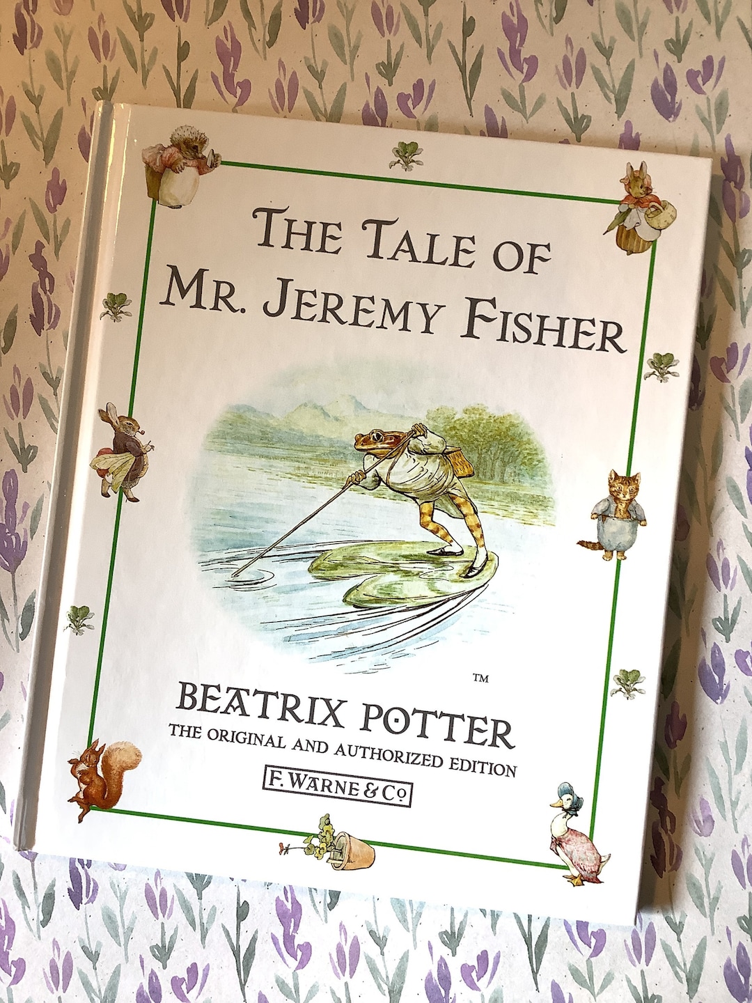 Beautiful Vintage 1997 Beatrix Potter Book 'The Tale Of Mr Jeremy ...