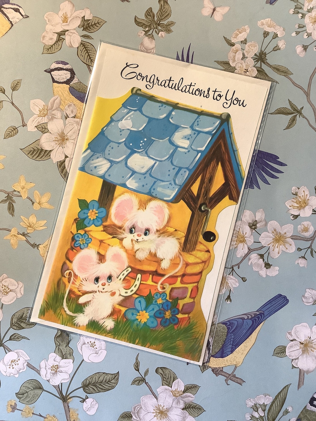 EXTREMELY RARE Circa 1960s Vintage/retro 'congratulations to You' Card ...