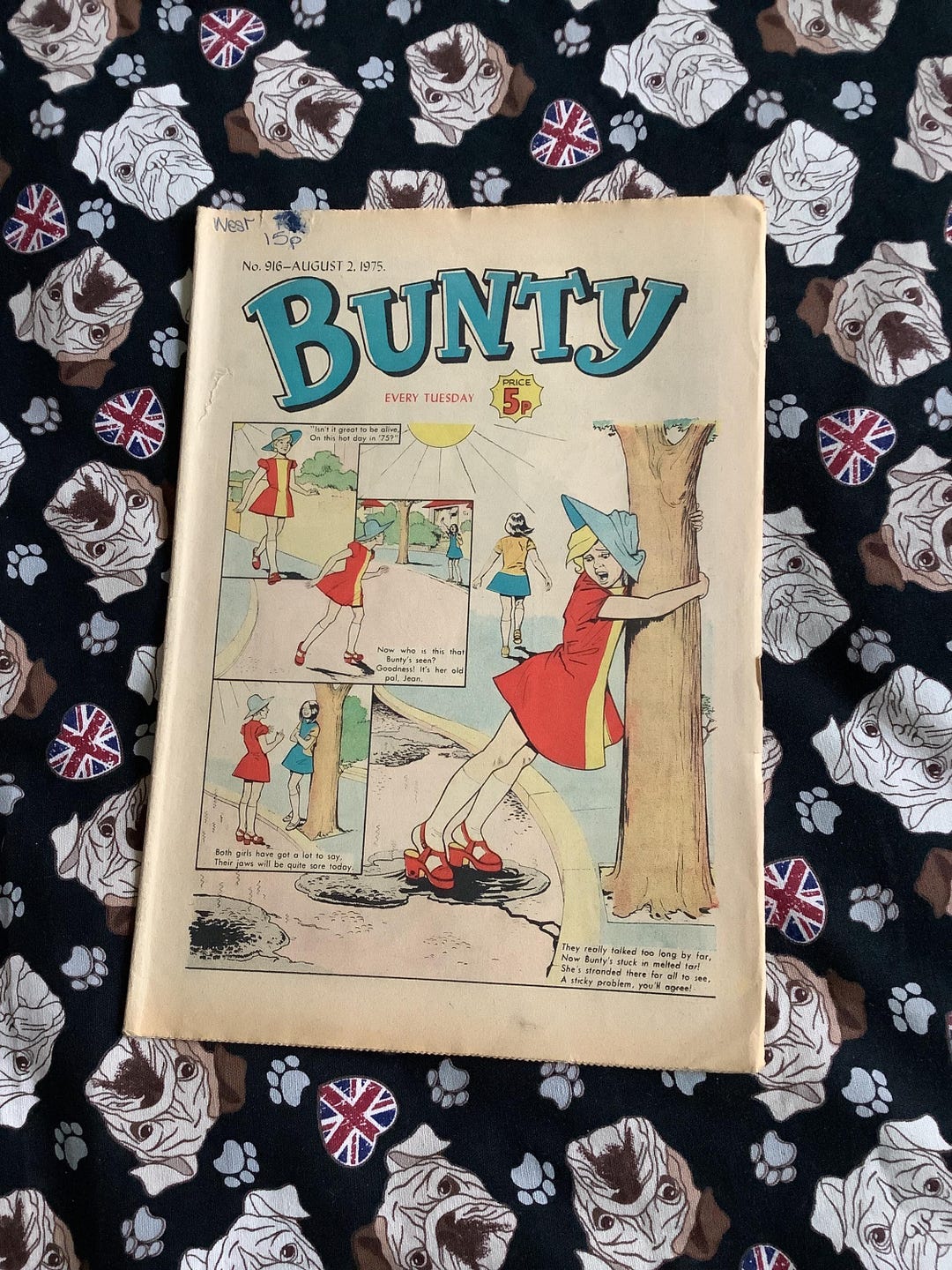 Rare Vintage August 2, 1975 'bunty for Girls' Comic No 916 - Childhood ...