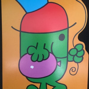 RARE Vintage 1978 Large Original Mr Men 'mr Muddle' 1st Birthday Card ...