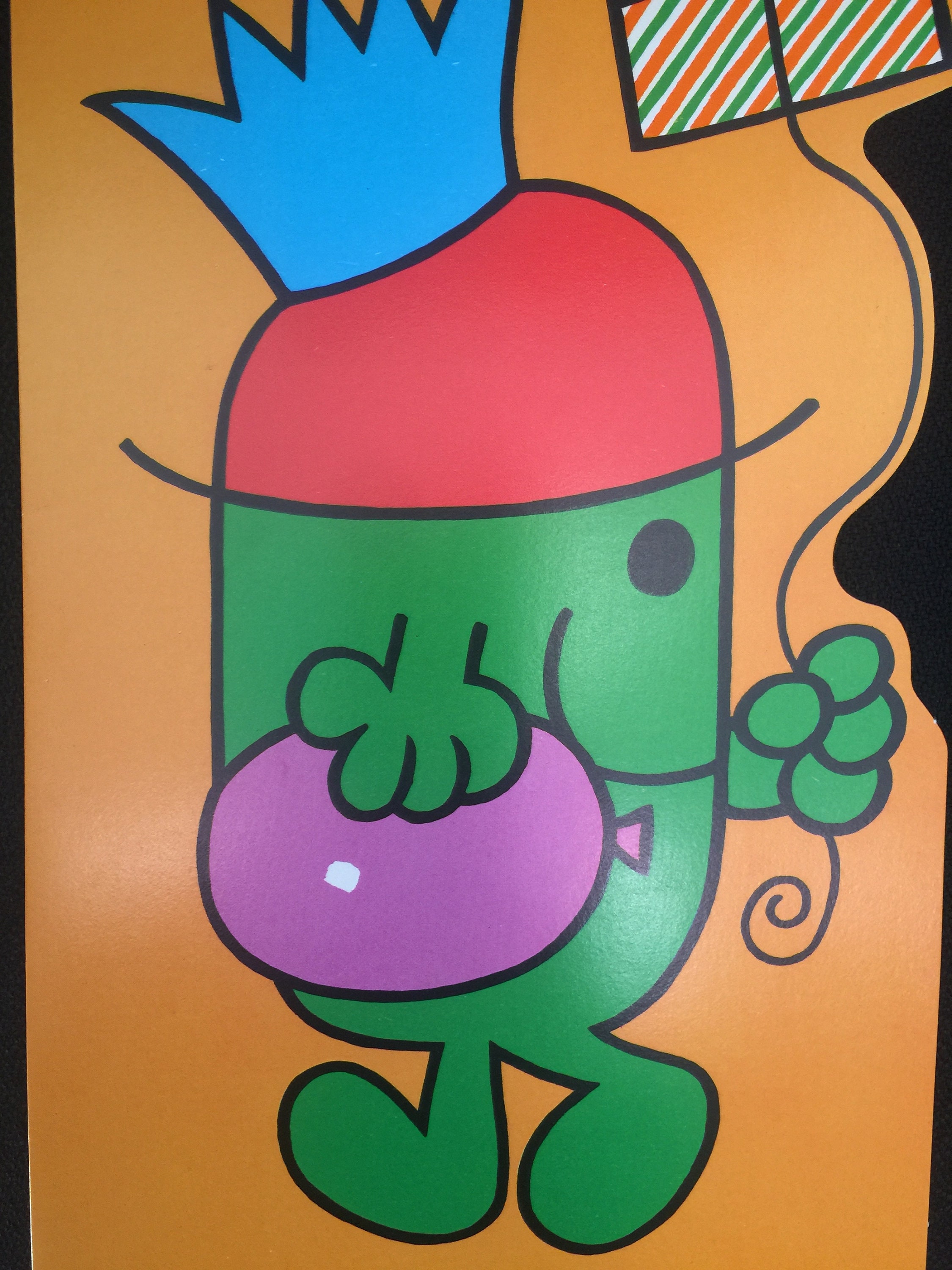RARE Vintage 1978 Large Original Mr Men 'mr Muddle' - Etsy