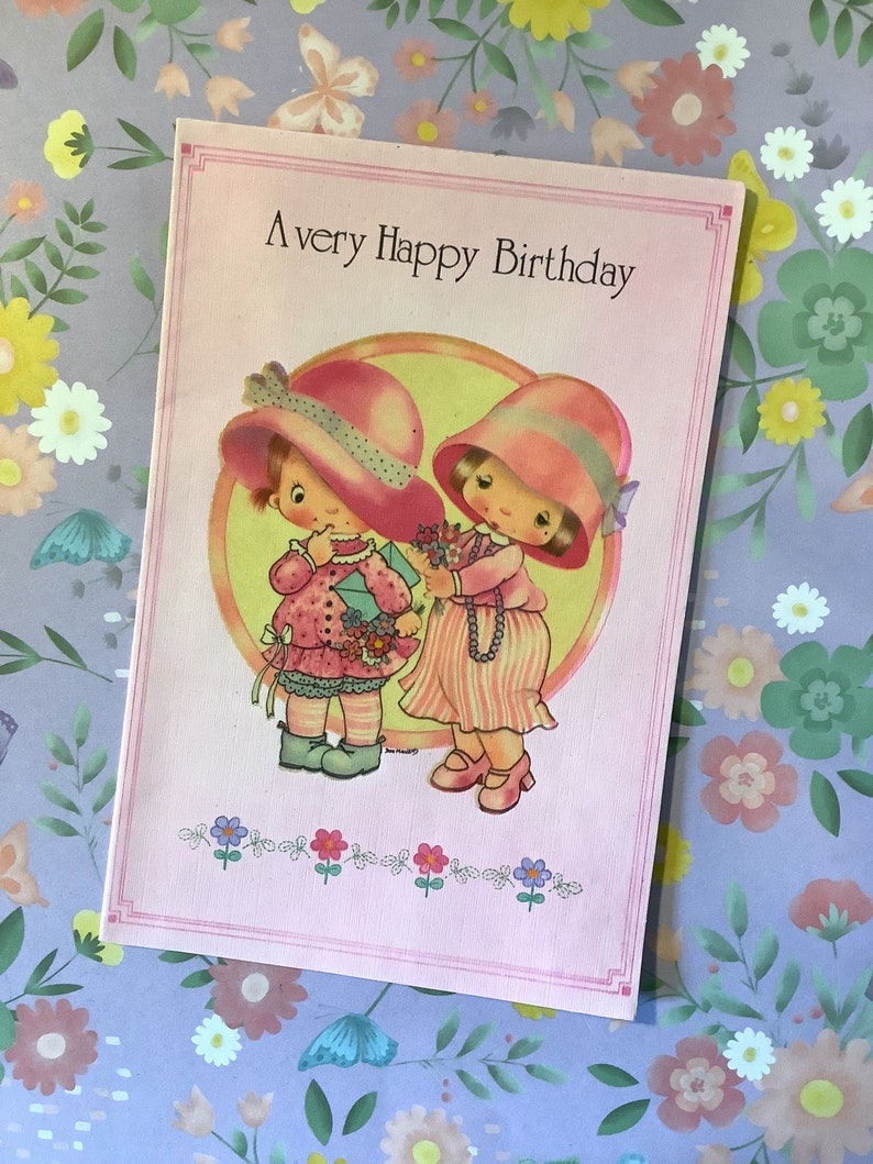 EXTREMELY Rare Vintage/retro Circa 1970s 'A Very Happy Birthday' Card ...