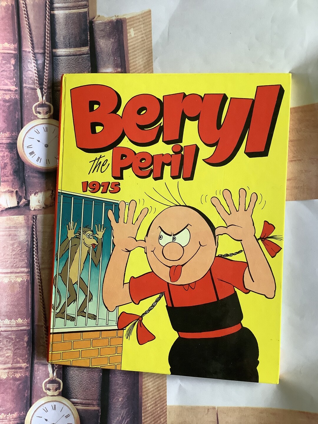 RARE Vintage 'beryl the Peril 1975 Annual in Hardback Comic Strip ...