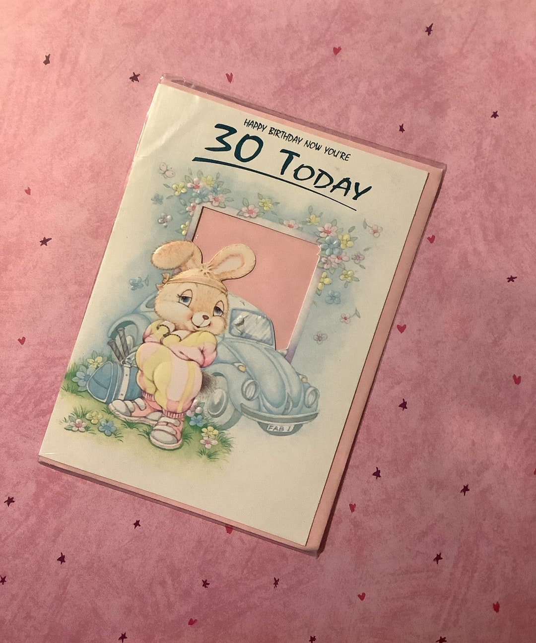 RARE Vintage Circa 1980s 'happy Birthday Now You're 30 Today' Card ...