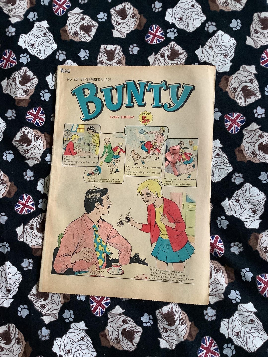 Rare Vintage September 6, 1975 'bunty for Girls' Comic No 921 ...