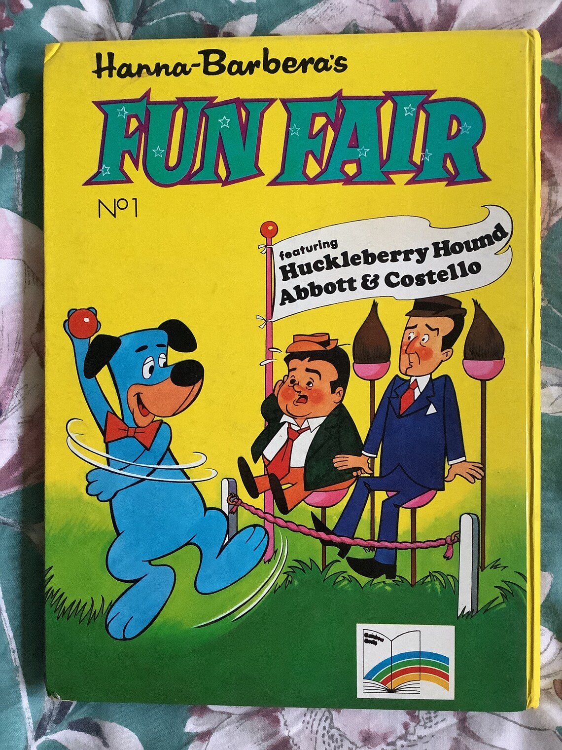 RARE Vintage 1972 Hanna Barbera's 'fun Fair No 1' Book in Hardback ...