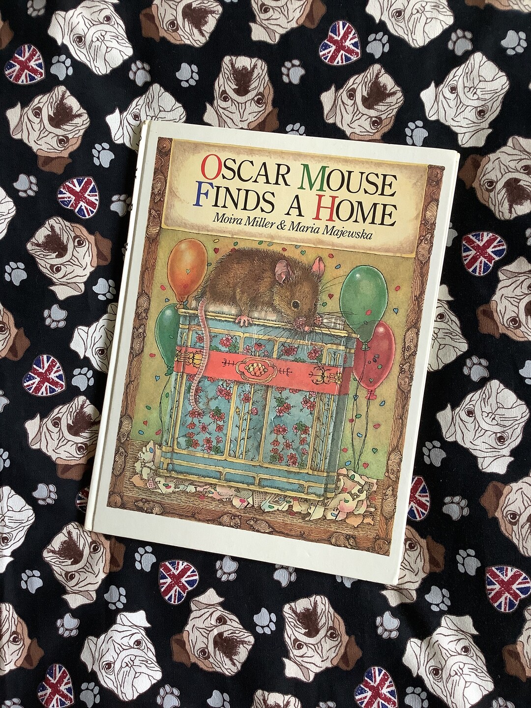 RARE Vintage 1985 ‘oscar Mouse Finds A Home' Hardback Book by Moira ...