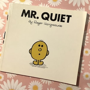Vintage 1991 the Mr Men 'mr. Quiet' by Roger Hargreaves in Softback ...