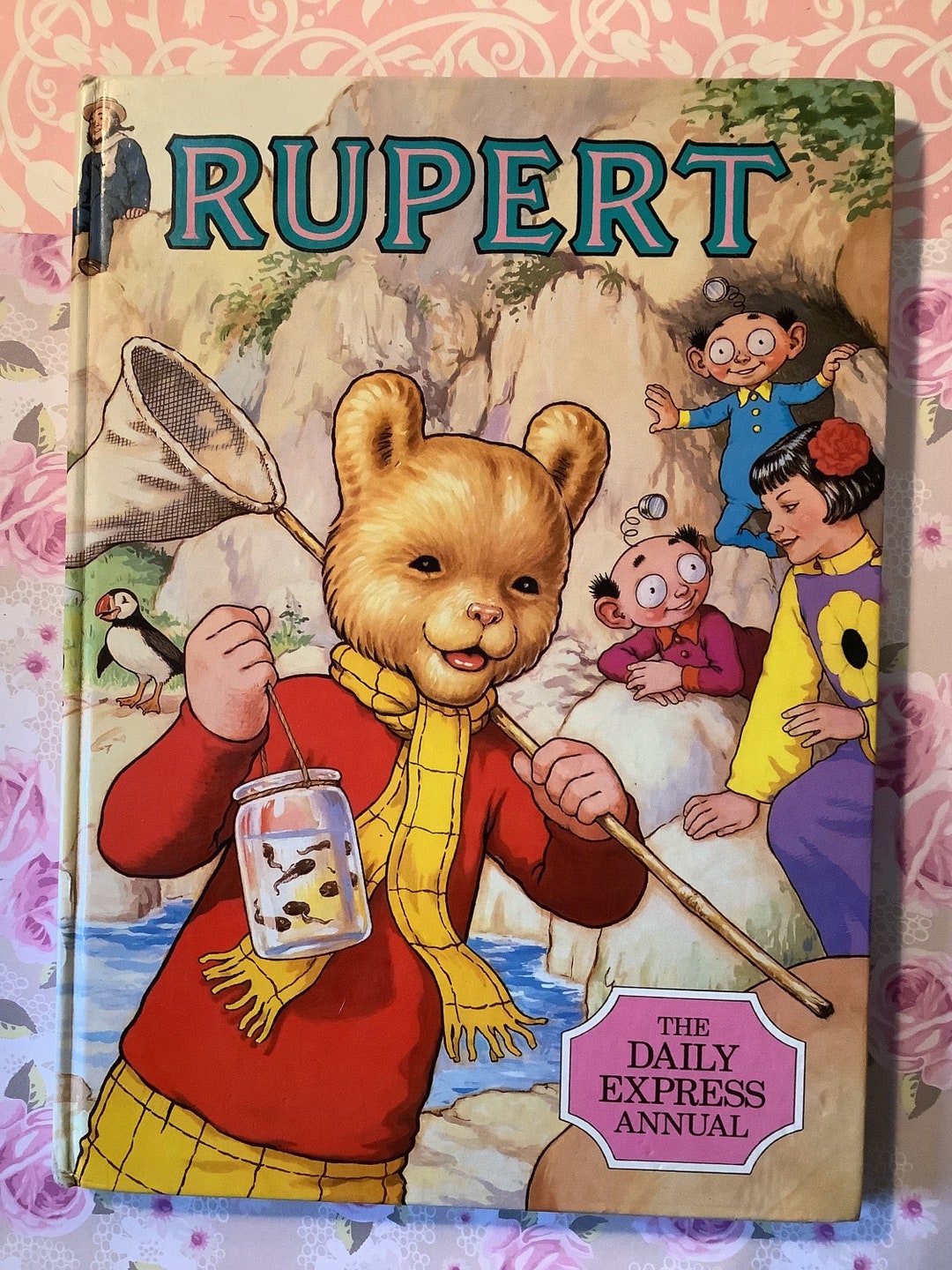 RARE Vintage 1986 'rupert' Daily Express Hardback Annual - Rupert the ...