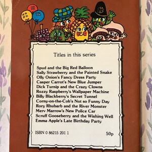 RARE Vintage 1984 Munch Bunch 'casper Carrot's New Blue Jumper' Little ...