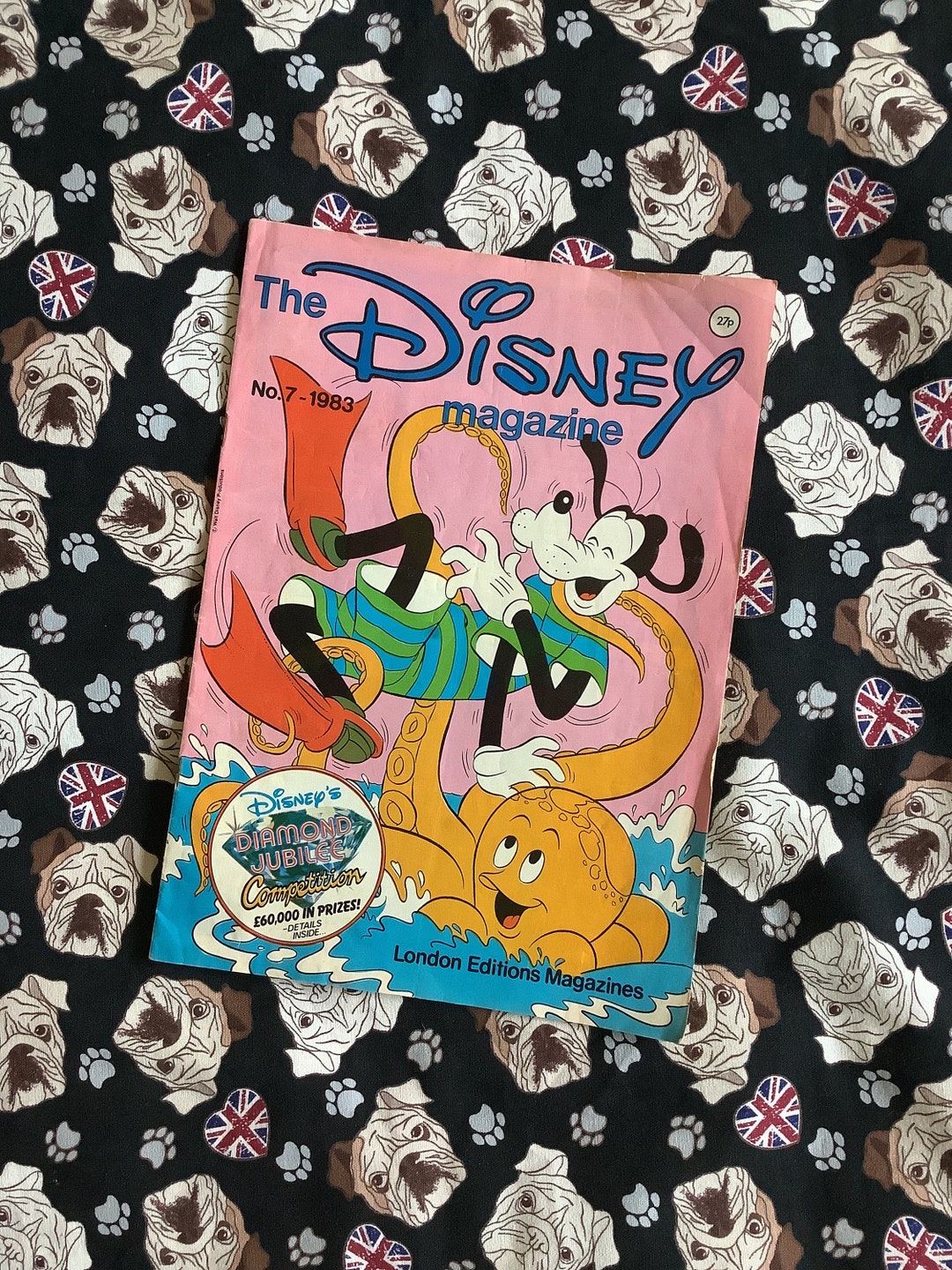 Rare Vintage From 1983 the Disney Magazine No 7 - Comic Strip Stories ...