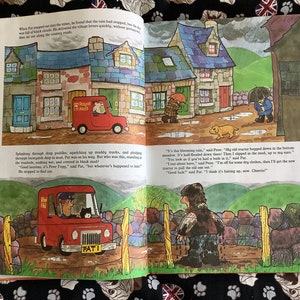 Rare Vintage 1991 'my Favourite Postman Pat Stories' Hardback Book by ...