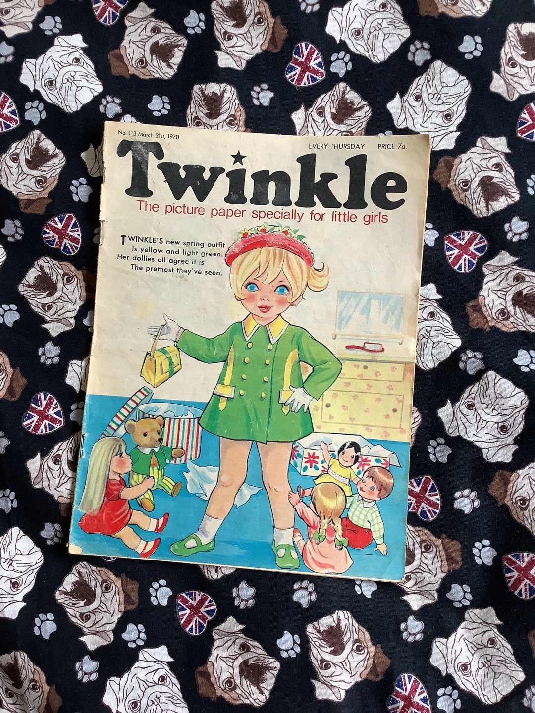Rare Vintage From March 21st 1970 'twinkle' Comic - Comic Strip Stories ...